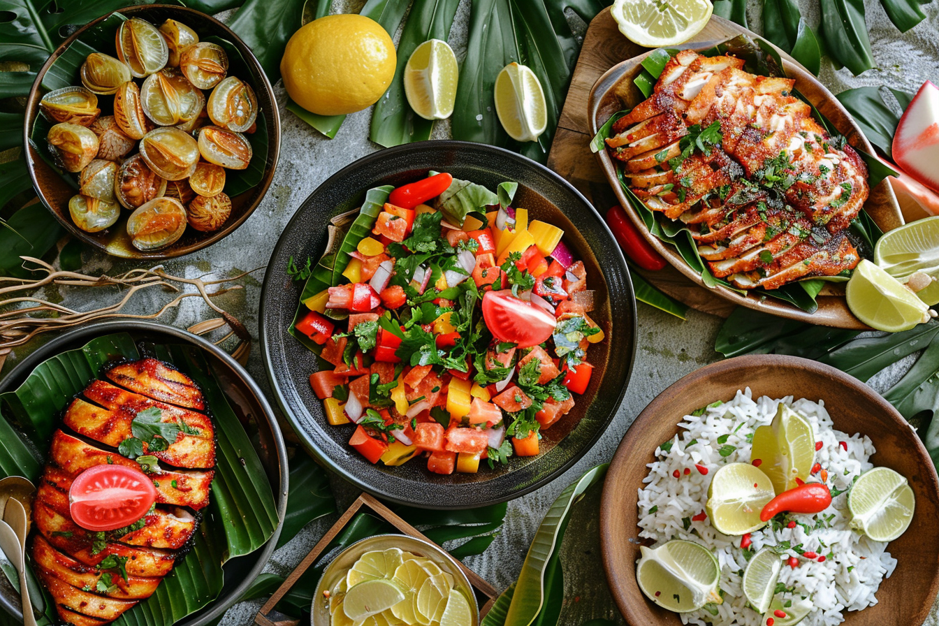 Recettes traditionnelles revisitées de Guadeloupe